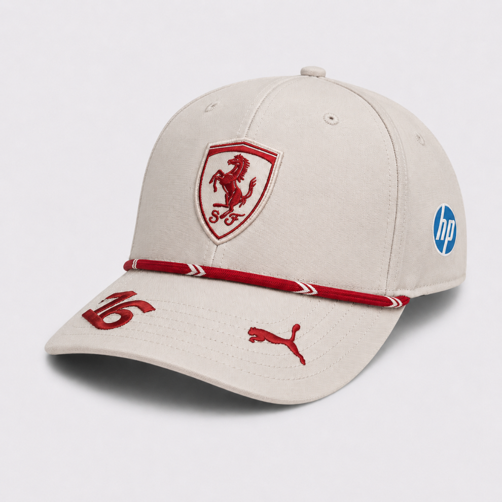 Gorra Charles Leclerc Ferrari F1™ Mónaco 2026 Edición Especial – Pitshop